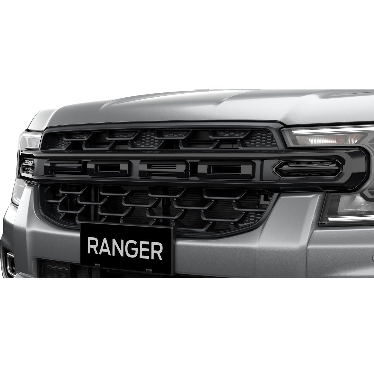 Genuine Ford Next-Gen Ranger Raptor Black Grill for XLT w/o Touring ...