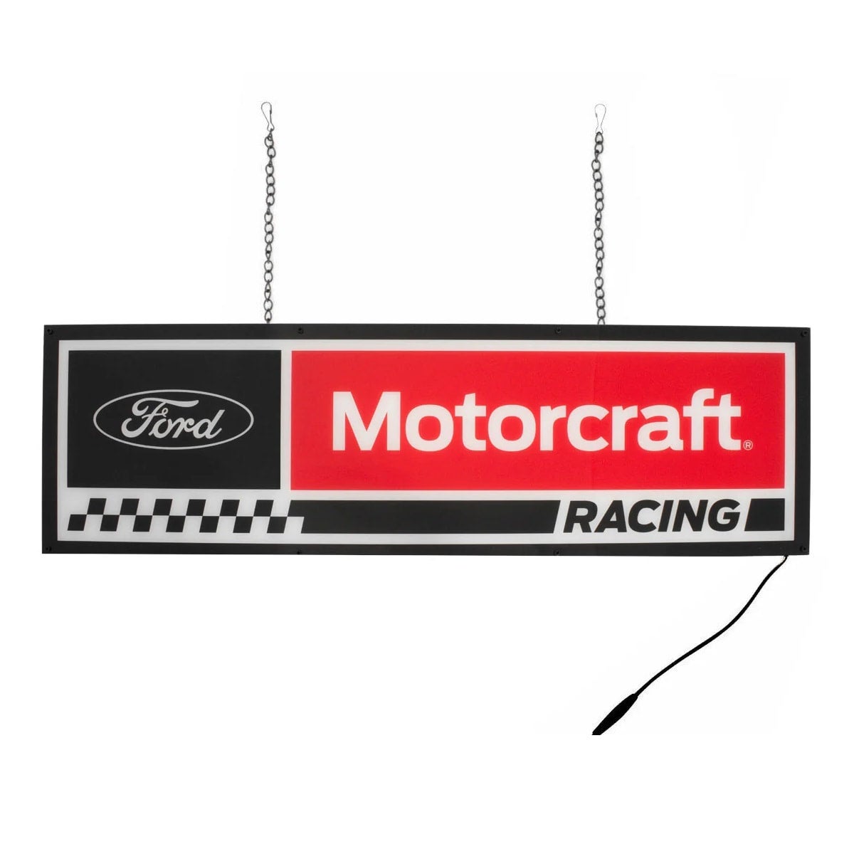 Ford Motorcraft Racing Slim-Line LED Sign | THE MANCAVE GARAGE