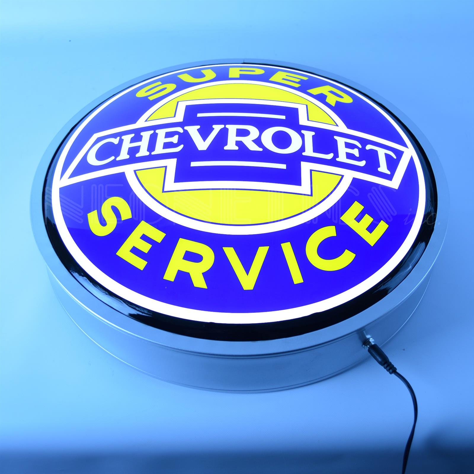 Chevrolet Super Service LED Sign | THE MANCAVE GARAGE