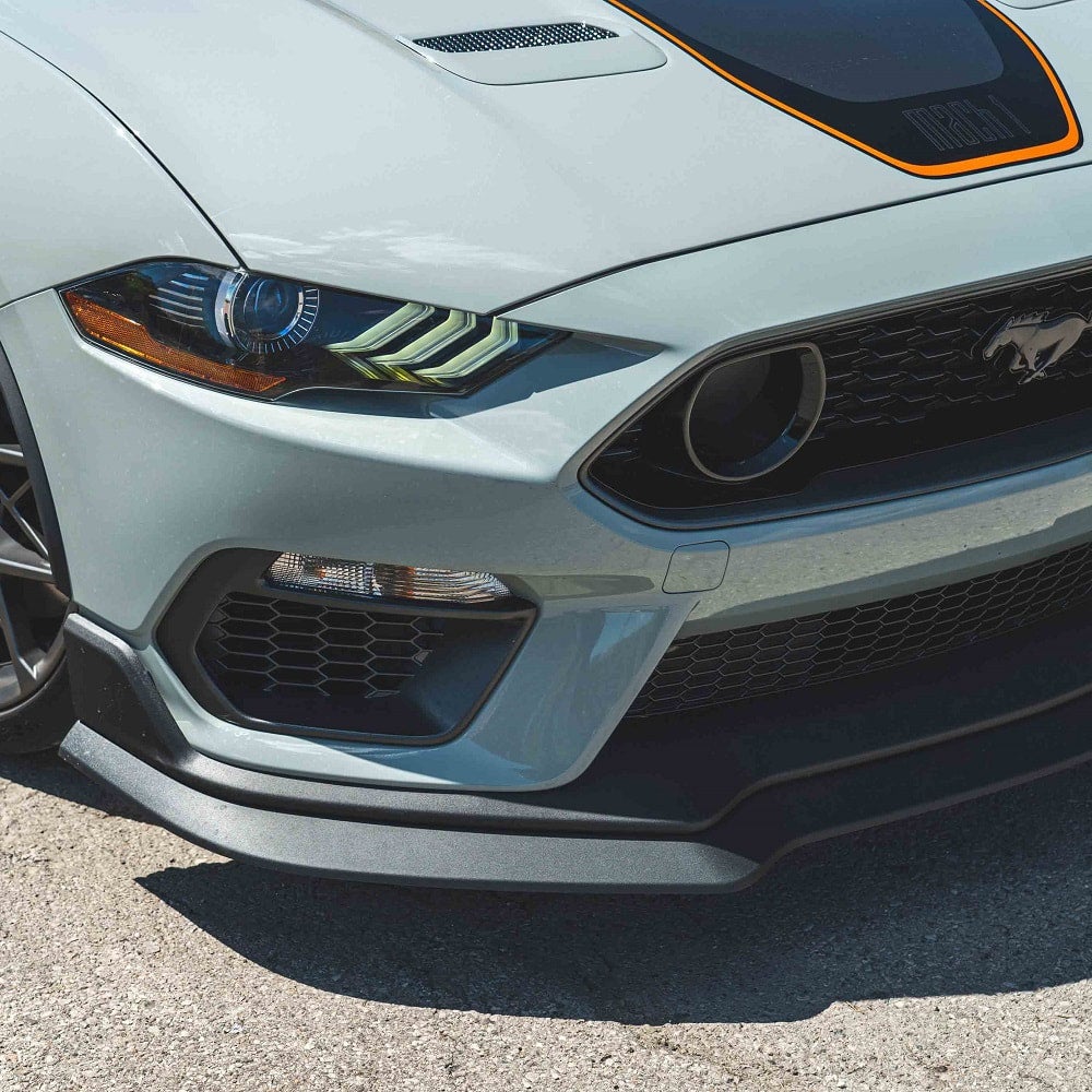 Genuine Mach 1 Bonnet Decal Orange Stripe | THE MANCAVE GARAGE