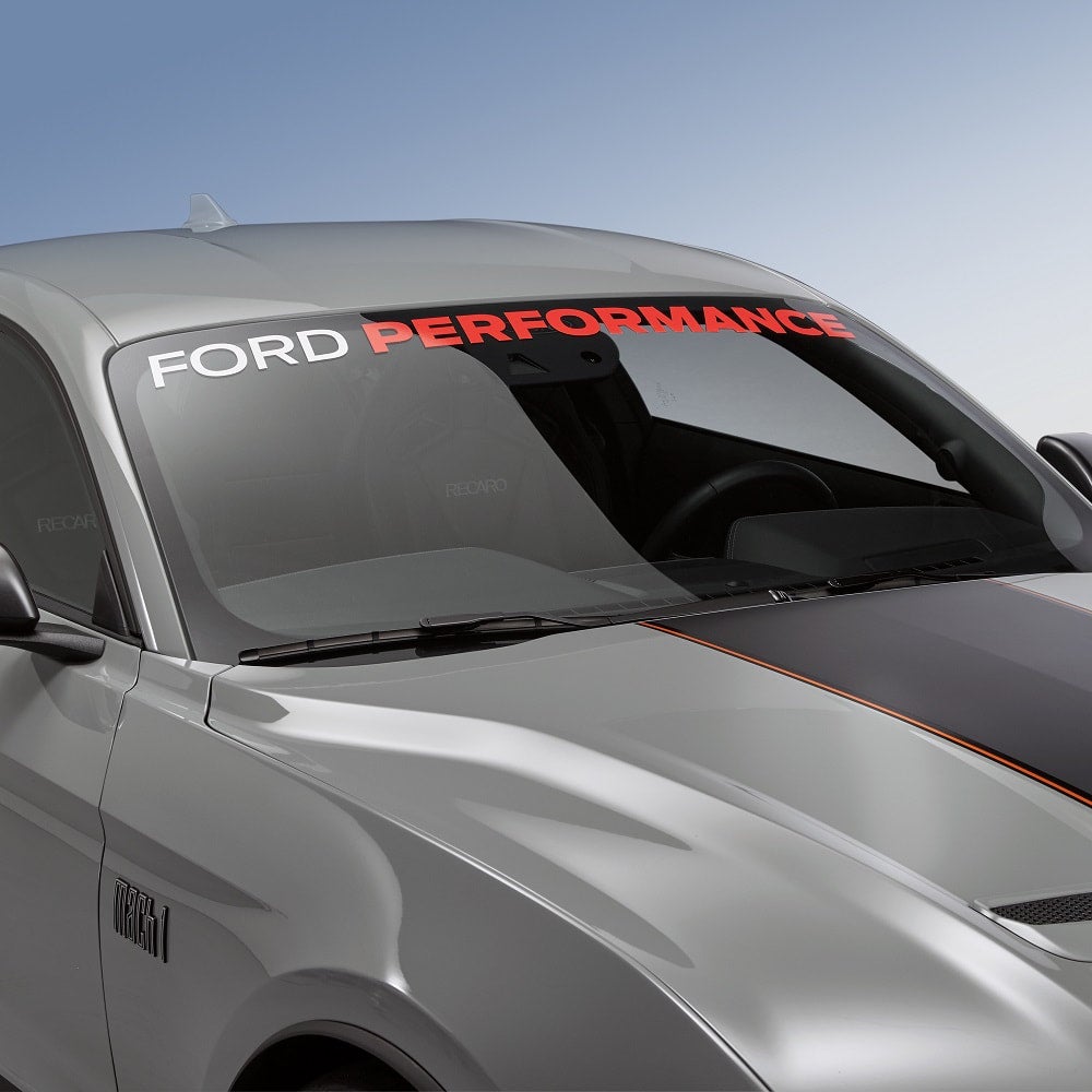 Mustang Ford Performance Windscreen Banner 2015-2022 | THE MANCAVE GARAGE