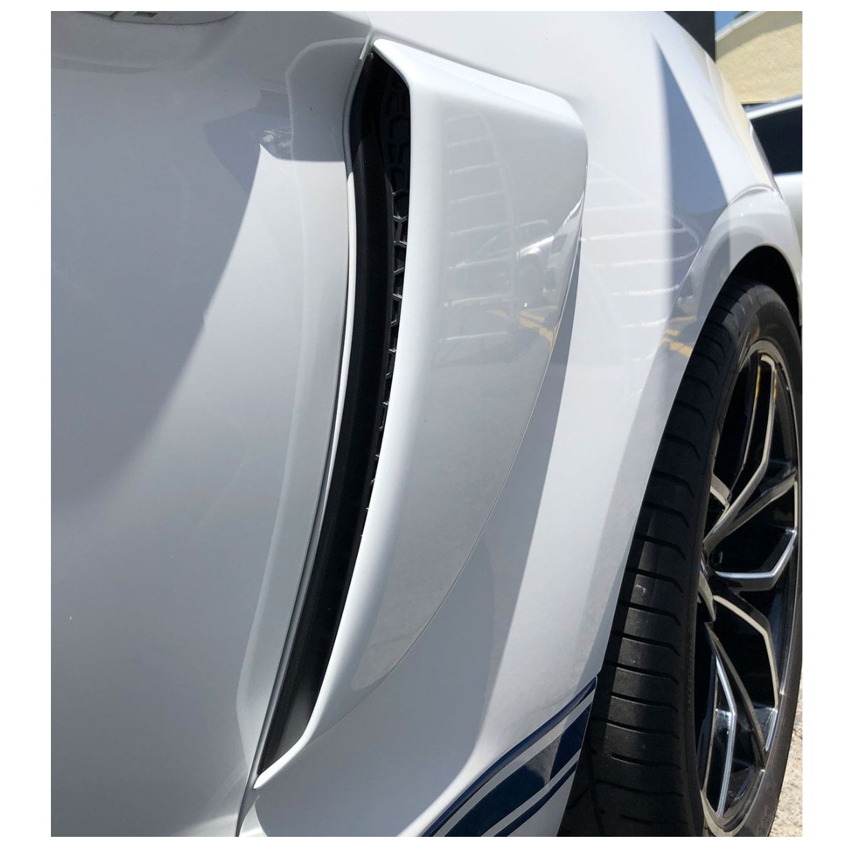 Genuine Ford Mustang Side Scoops 2018 - 2022 | THE MANCAVE GARAGE