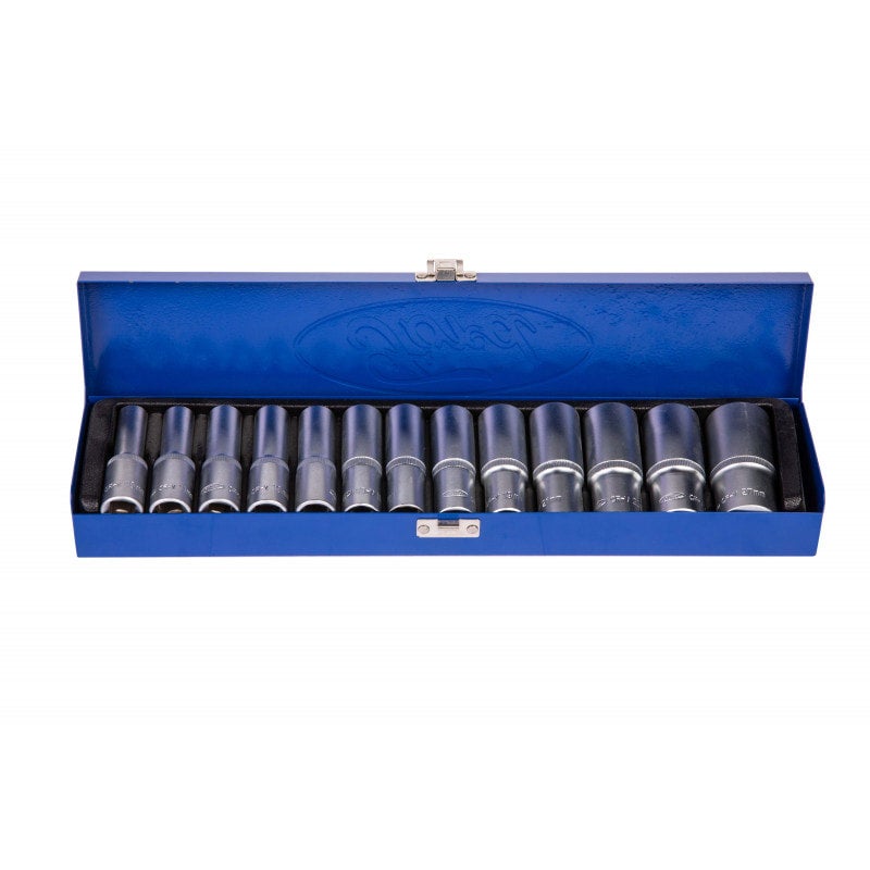 Ford Tools Deep Sockets 13PC Set 1/2" Drive | THE MANCAVE GARAGE