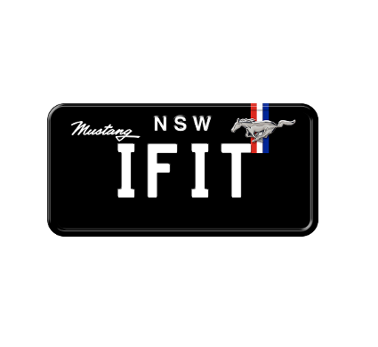 US Size Mustang Number Plate Bracket 2015-2017 | THE MANCAVE GARAGE