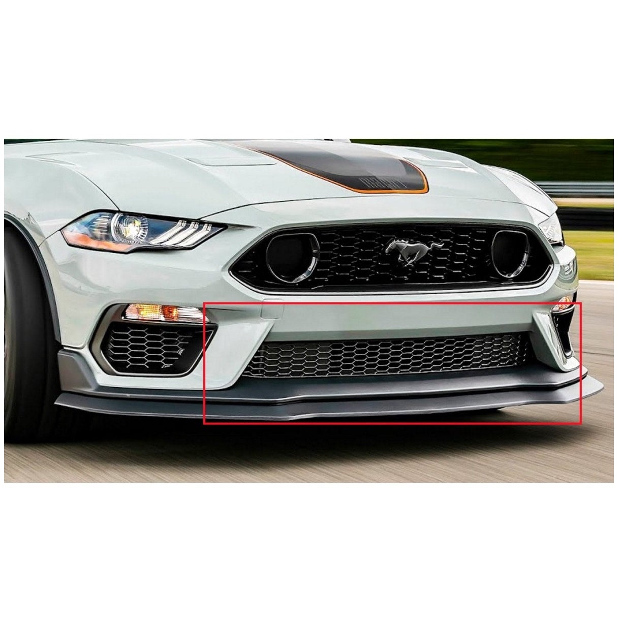 2021 Mustang Mach 1 Lower Grille. | THE MANCAVE GARAGE