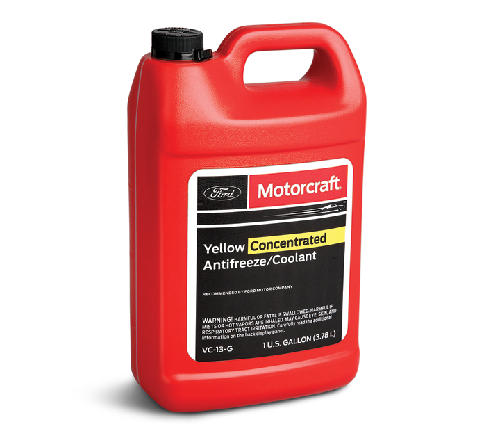 Motorcraft Yellow Concentrated Antifreeze/Coolant | THE MANCAVE GARAGE