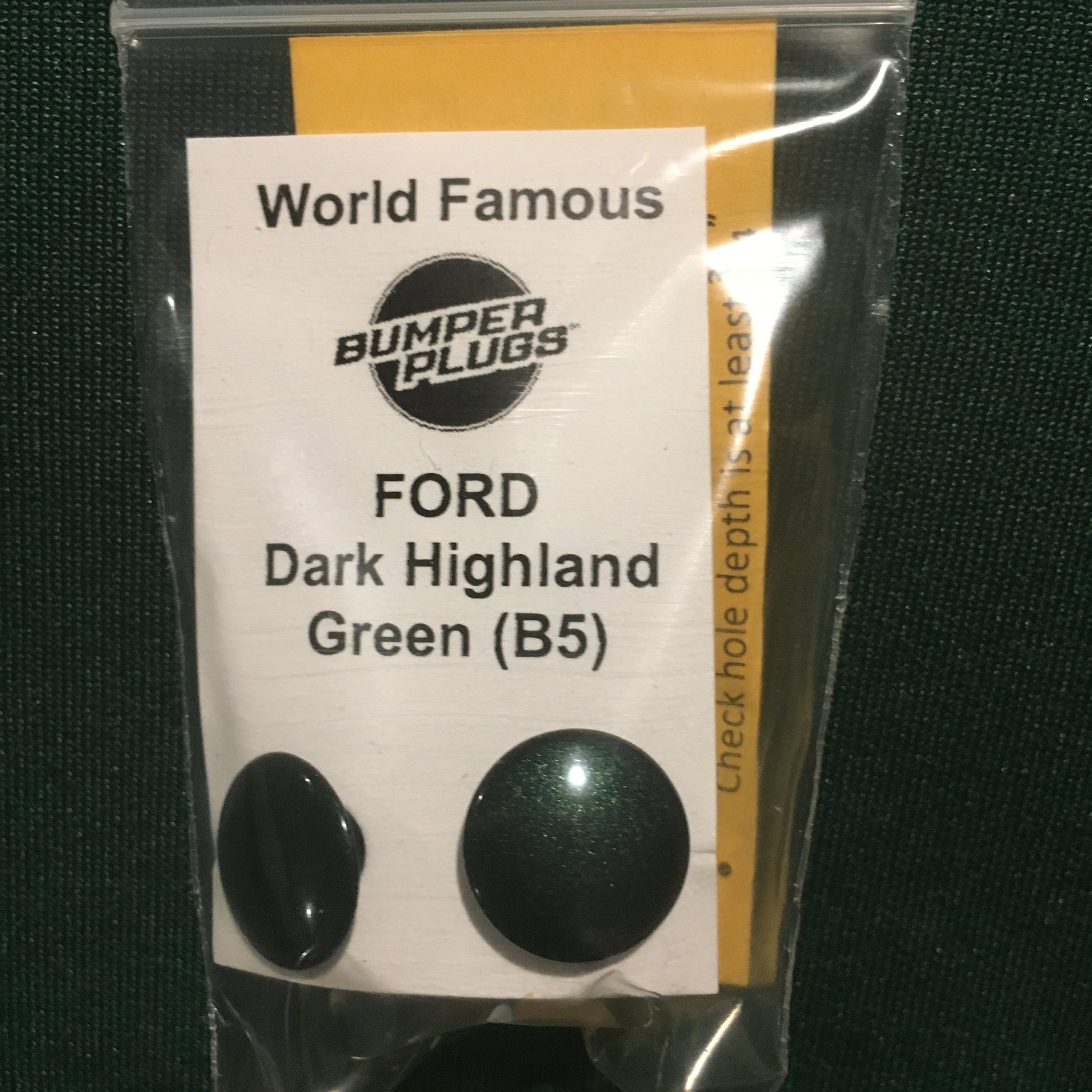 Bullitt Bumper Plugs | THE MANCAVE GARAGE