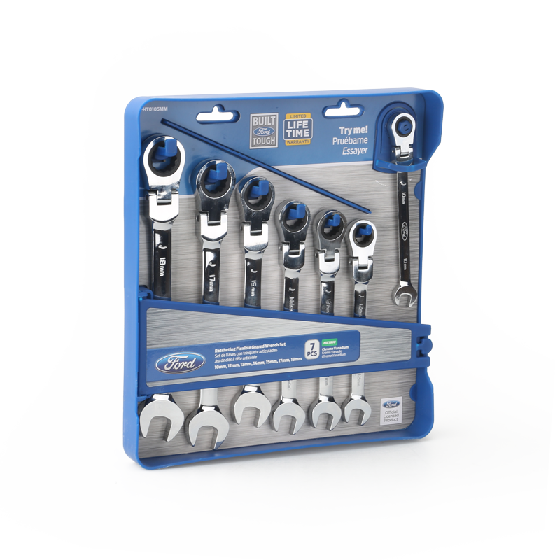 Ford Tools Flexible Gear Wrench Set Metric | THE MANCAVE GARAGE