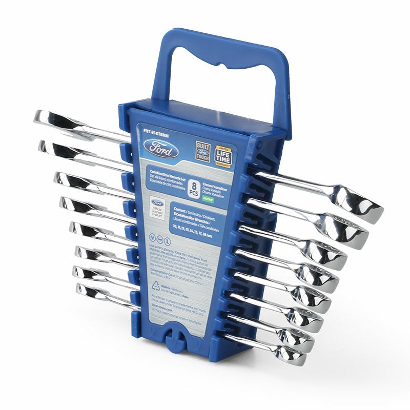 Ford Tools 8PC Combination Wrench Set SAE | THE MANCAVE GARAGE
