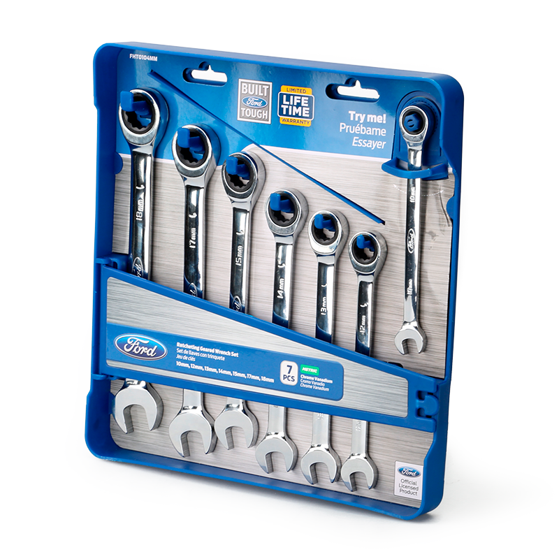 Ford Tools 7PC Gear Wrench Set SAE | THE MANCAVE GARAGE