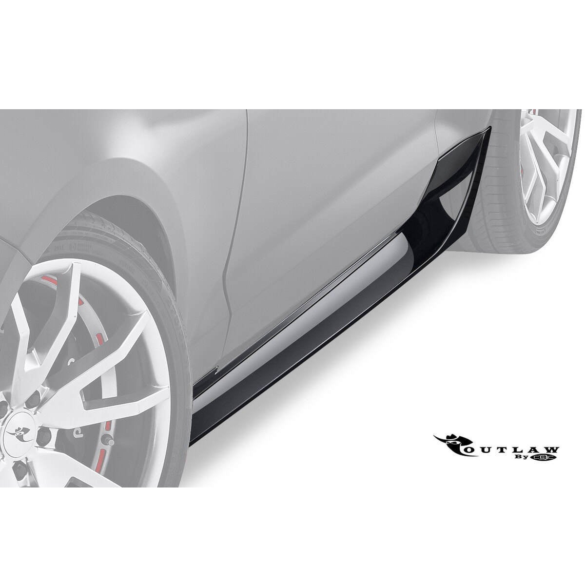 Ford Mustang Outlaw Side Rockers 2015-2022 | THE MANCAVE GARAGE