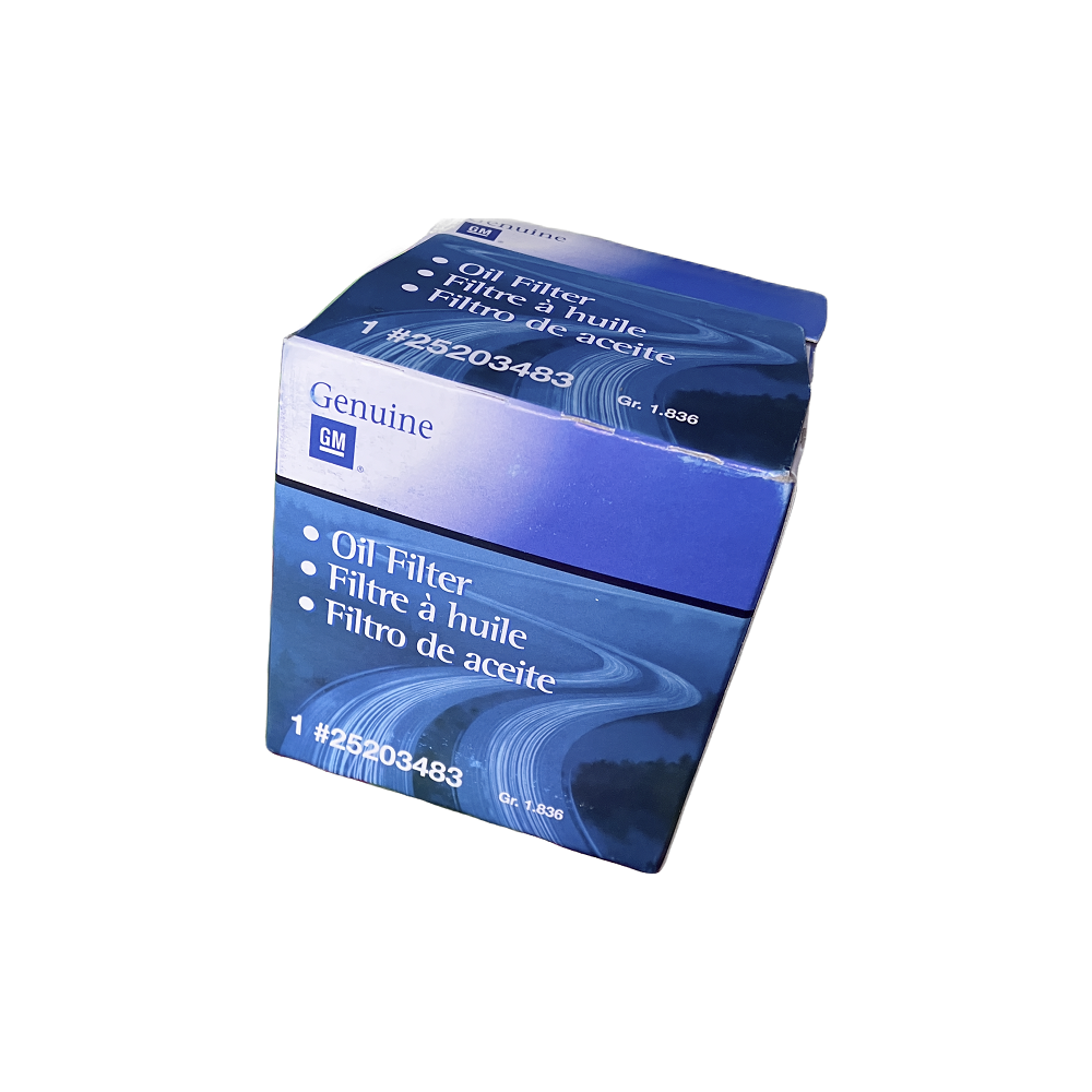 Genuine GM Chevrolet Oil Filter | THE MANCAVE GARAGE