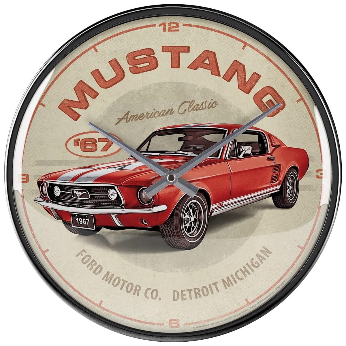 1967 Mustang Fastback Clock | THE MANCAVE GARAGE