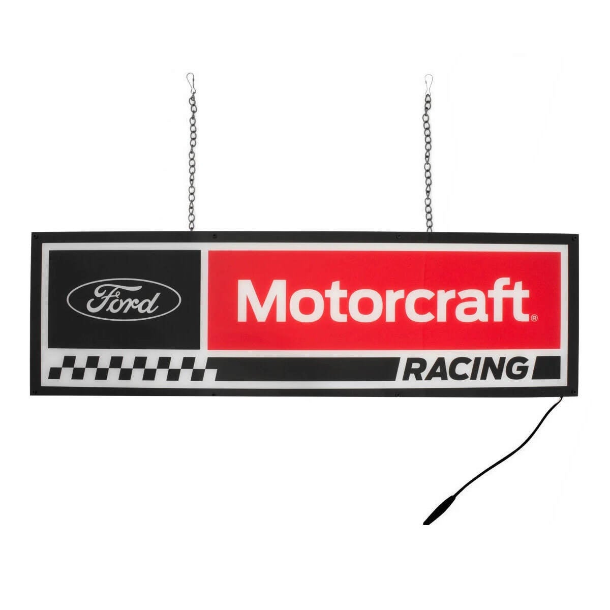 Ford Motorcraft Racing Slim-Line LED Sign | THE MANCAVE GARAGE