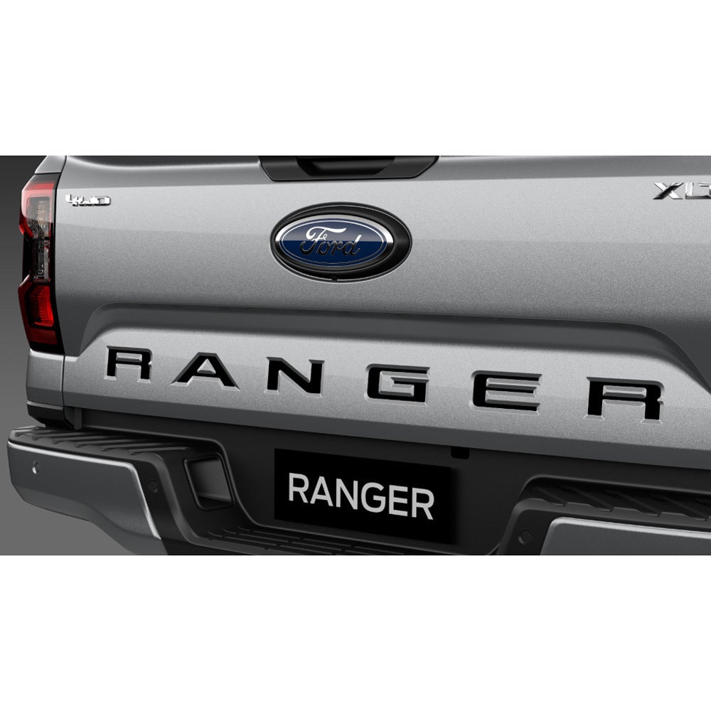 Ford Next-Gen Ranger Tailgate Black Lettering | THE MANCAVE GARAGE
